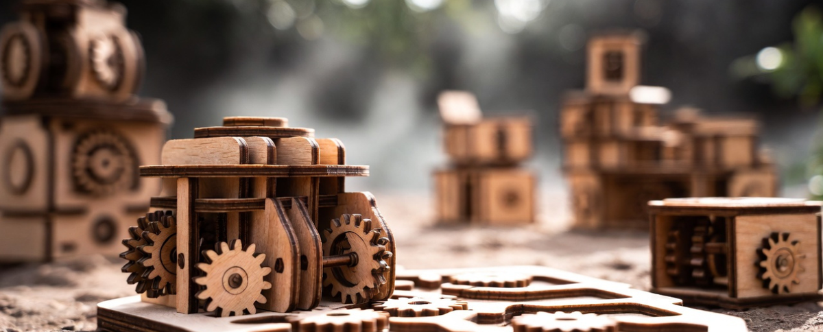 Gear Up Your Brain: The Magic of 3D Wooden Mechanical Puzzles! – 3D Puzzles
