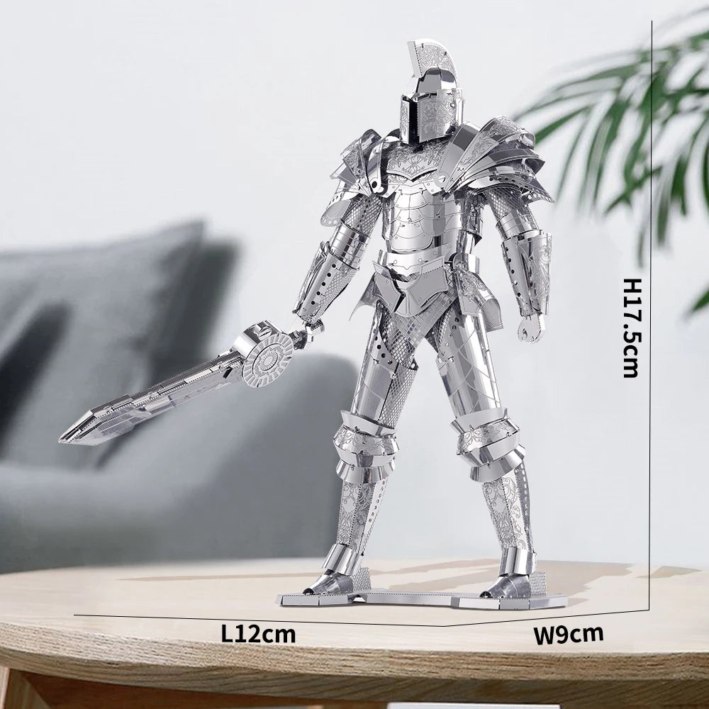 3D Metal Black Knight Puzzle | 3D Puzzles – 3D Puzzles